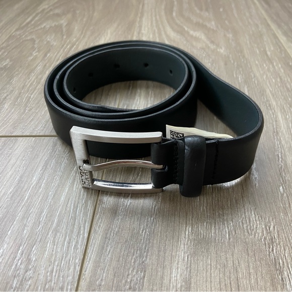 Hugo Boss | Accessories | Hugo Boss Size 32 Black Belt | Poshmark
